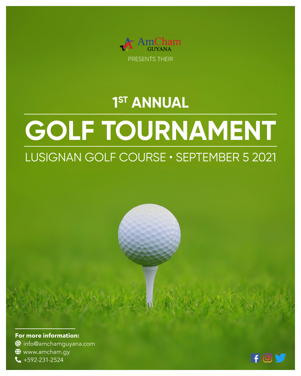 AmCham Annual Golf Tournament - American Chamber